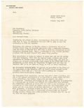 Florida Memory • Letter from Ernest Coe to Governor David Sholtz ...
