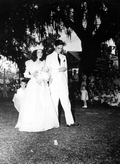 Florida Memory • Jeanne Cay (Dee Dee) Phillips being escorted by Herman ...