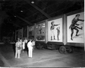 Florida Memory • People viewing freak show illustrations- Sarasota ...