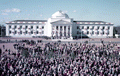 Florida Memory • Crowd gathered by Supreme Court building for Governor ...