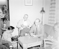 Florida Memory • Senator Richard B. Russell speaking with reporters
