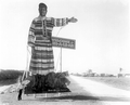 Florida Memory • Hialeah welcome sign on County Road - Hialeah, Florida
