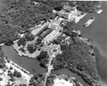 Florida Memory • Aerial view of the Deering Estate - Miami, Florida.