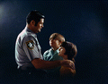 Florida Memory • Suwannee County sheriff speaking to two boys for the ...
